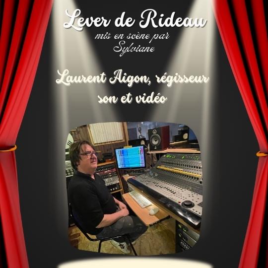 Laurent Aigon, régisseur son et vidéo - Radio Alliance Plus